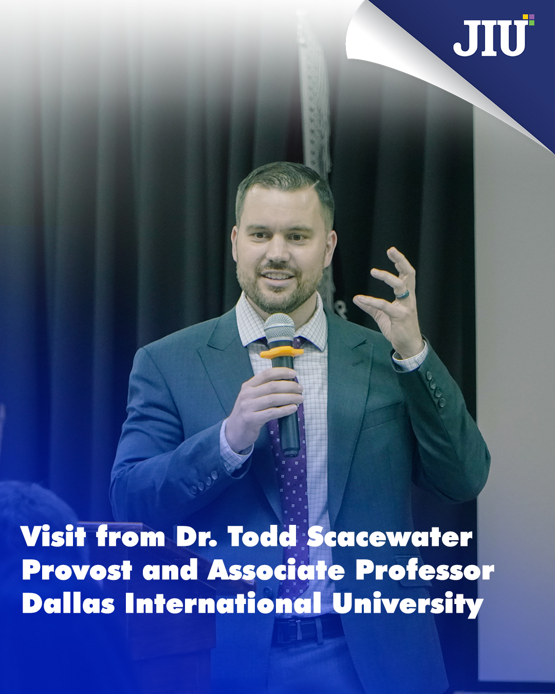 Strengthening Global Ties: JIU Hosts Dr. Todd Scacewater from Dallas ...