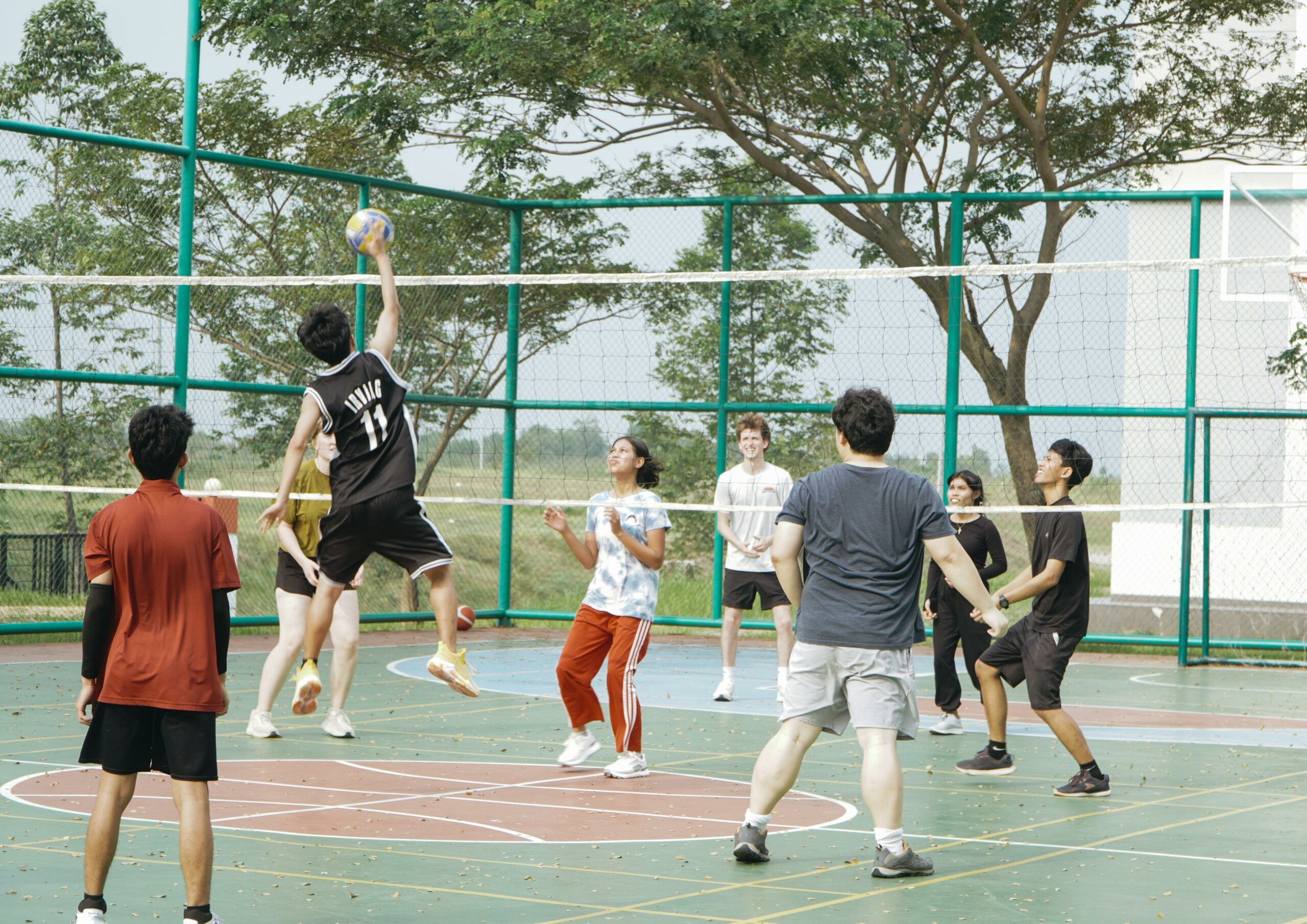 Fun Sports Day JIU x IOWA State University